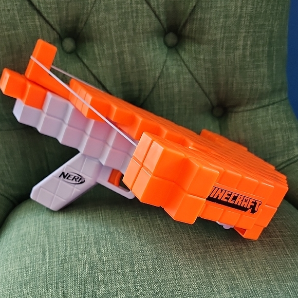 Nerf | Toys | Nerf Minecraft Orange Crossbow | Poshmark
